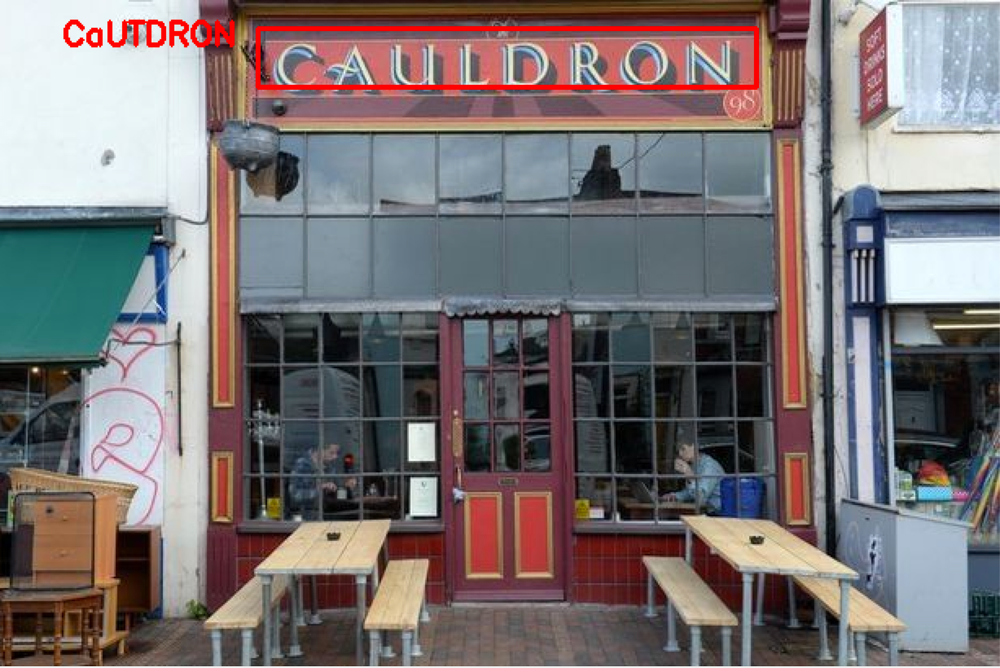 Deep Learning Based OCR for Text in the Wild