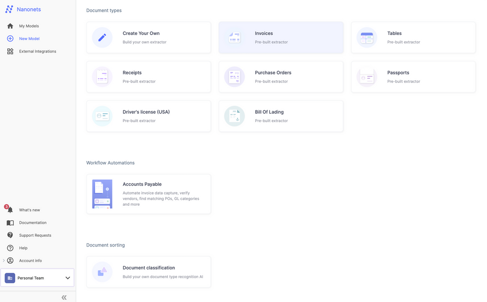 Document sorting for your business using AI