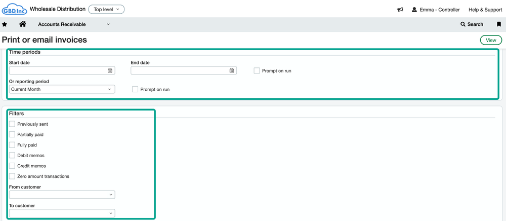 Managing Invoices on Sage Intacct