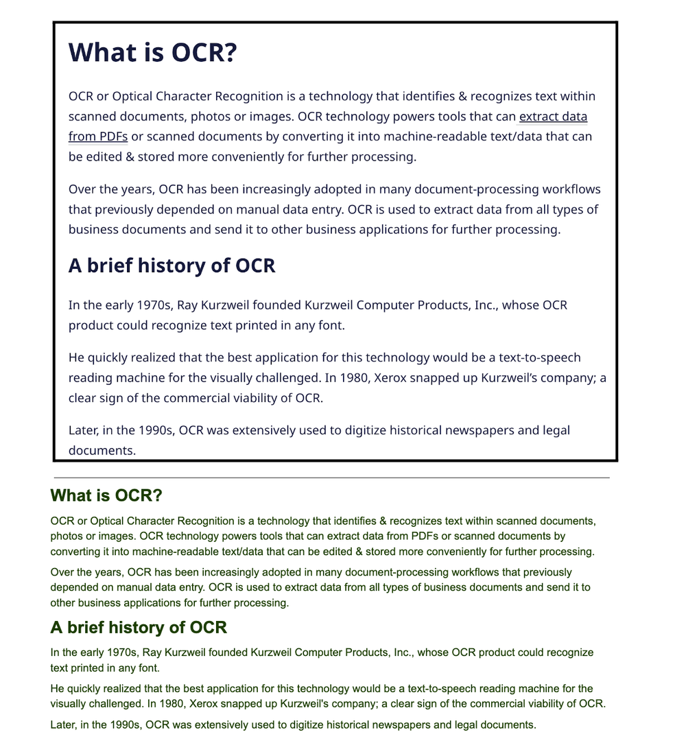 How to convert image to text with Google Drive OCR