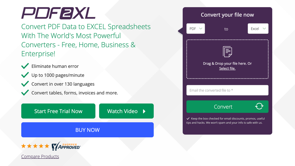 10 Best PDF to Excel Converters in 2024