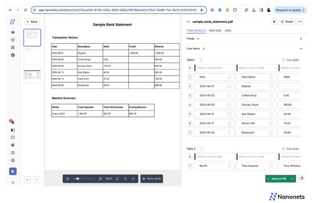 Extract tables from PDF - How to Extract Tables from PDF?