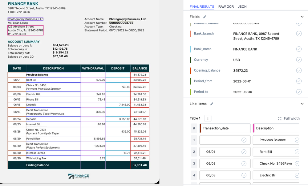 How to Use AI in Bank Statement Processing