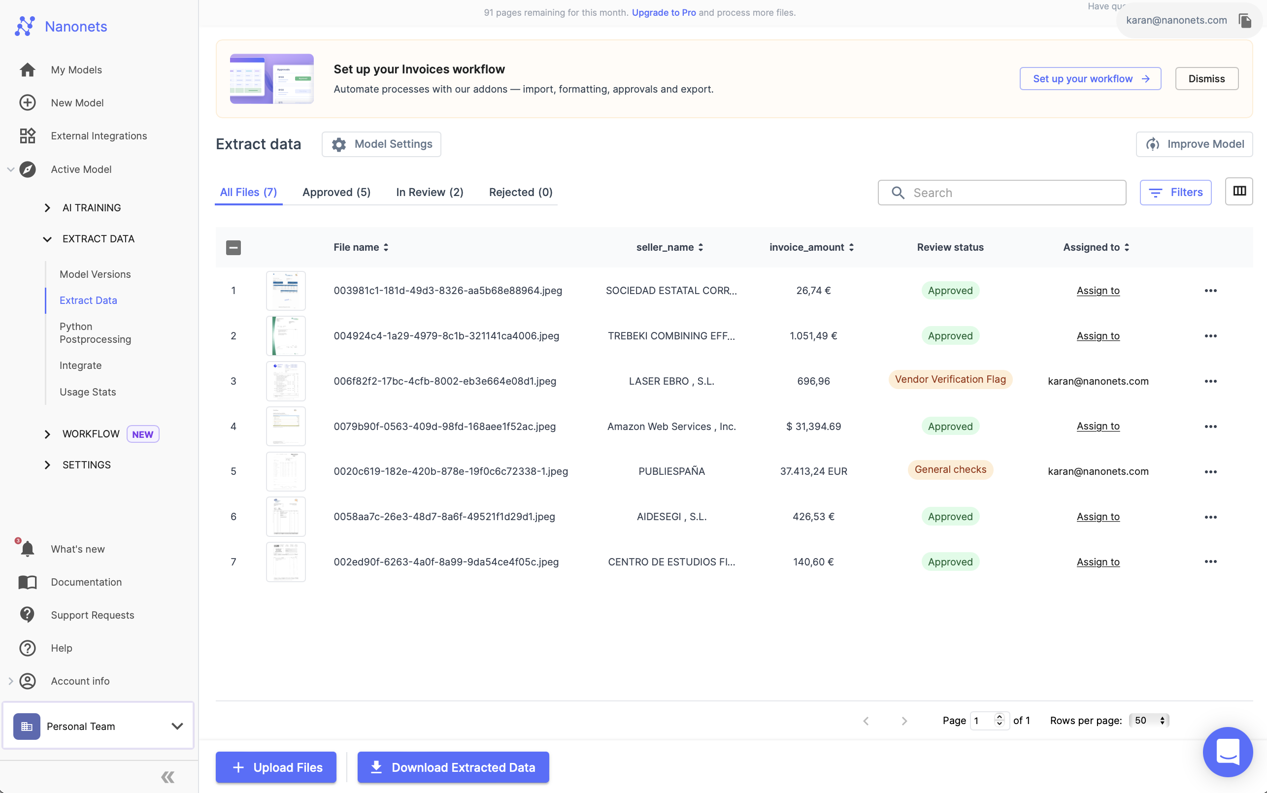 Purchase Order Automation