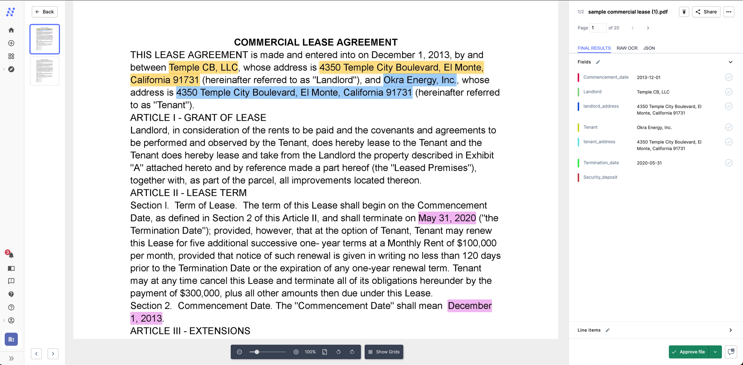 How to extract data from contracts: A practical guide