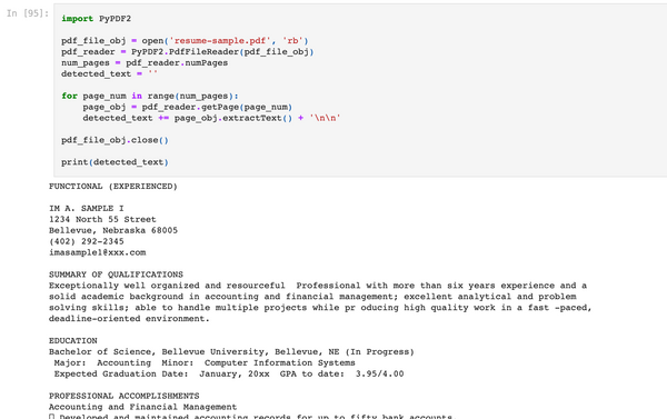 How to parse PDFs using ChatGPT and OpenAI API?