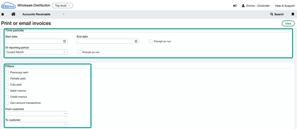 Managing Invoices on Sage Intacct
