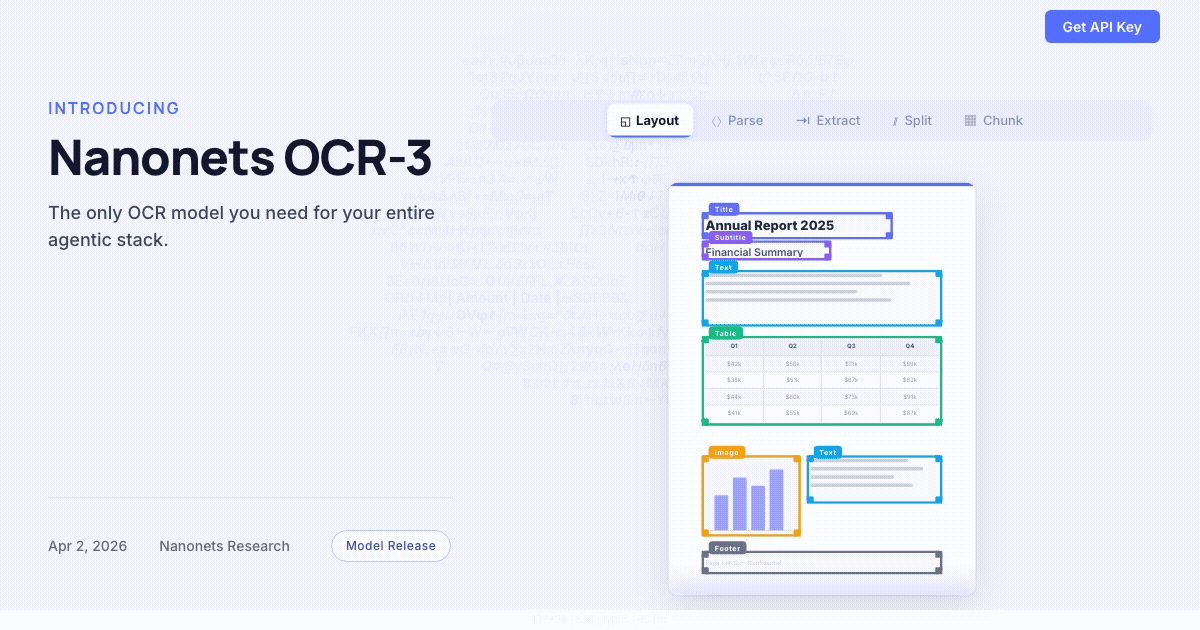 Introducing Nanonets OCR 3 Introducing Nanonets OCR 3